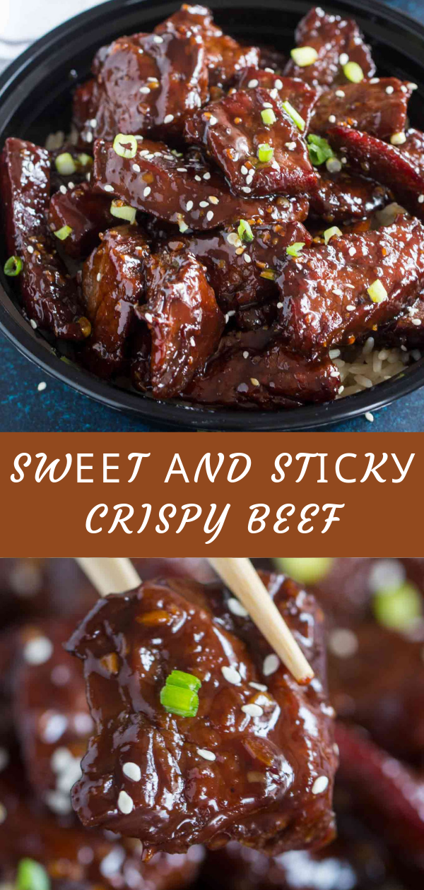 Swееt аnd Stісkу Crispy Beef - BEST RECIPES