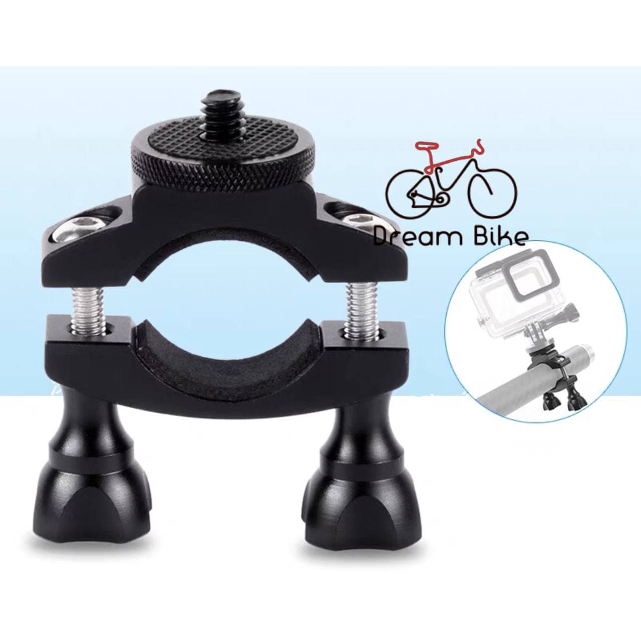 Bicycle GoPro Support Connection Handlebar Screw Clamp $8 - ជើងចាប់ ...