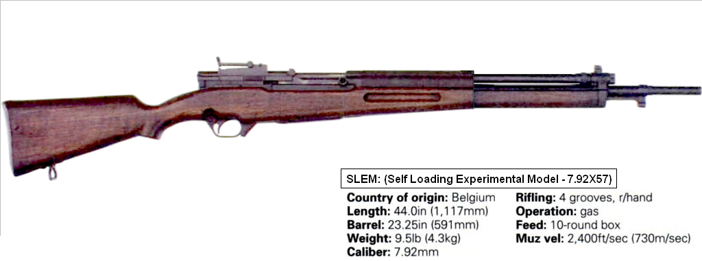 FN 49 INFANTRY RIFLE BLUEPRINTS