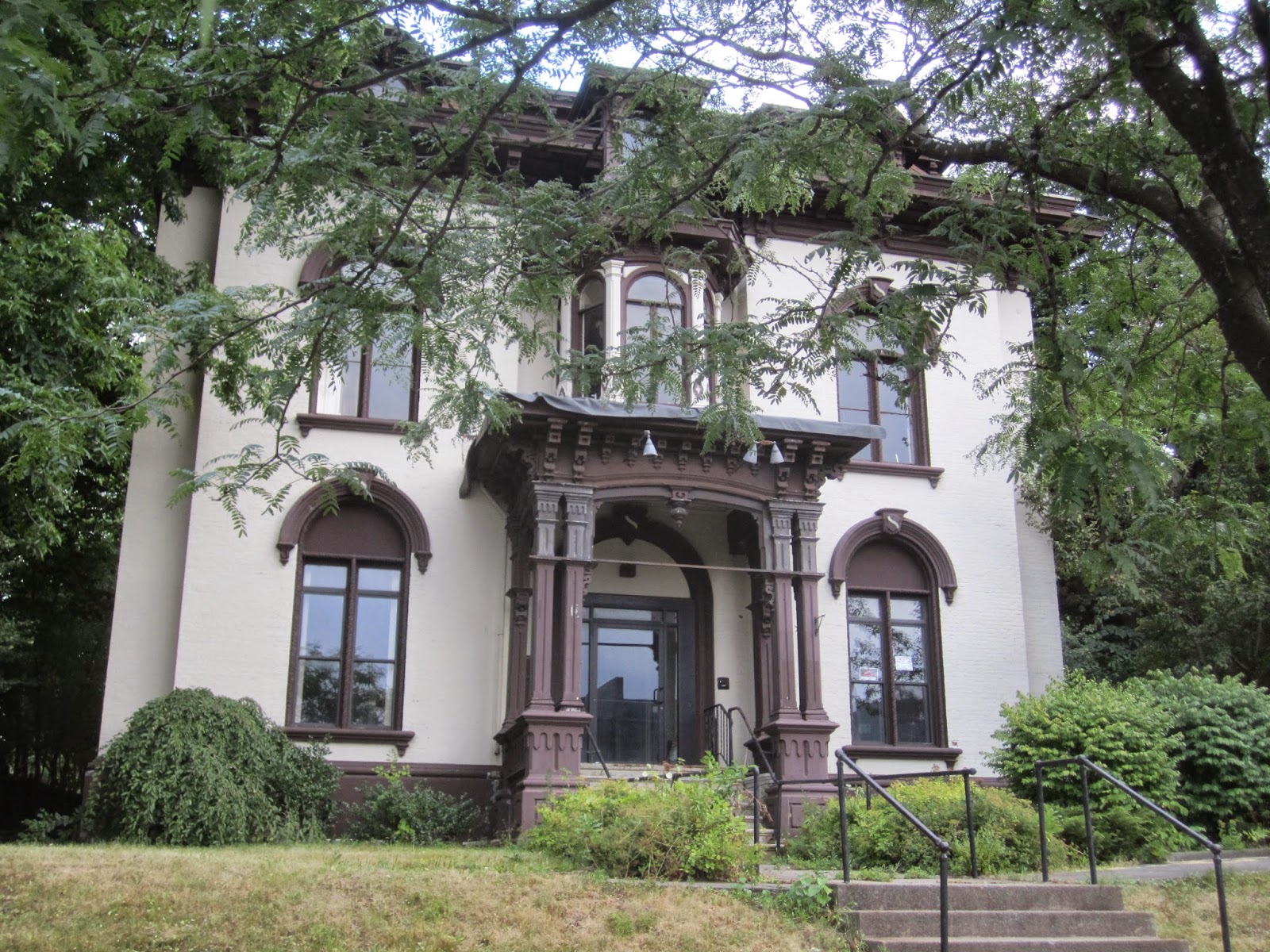 The Picturesque Style: Italianate Architecture: The Charles Yates House ...