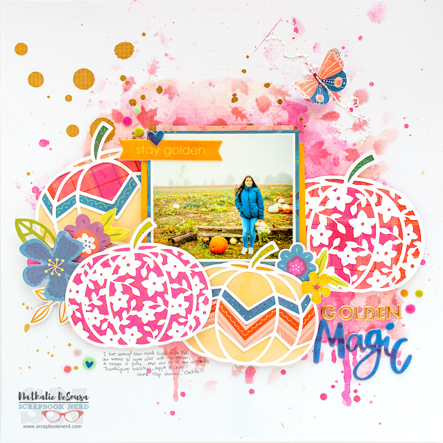 Living an Inspired Life: GOLDEN MAGIC - Scrapbook Nerd