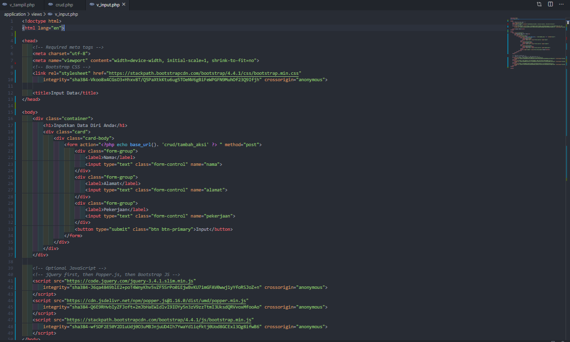 CRUD Pada Codeigniter #11