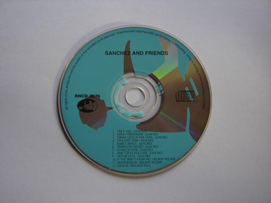 Compartilhando Reggae: Sanchez - Sanchez & Friends 1994