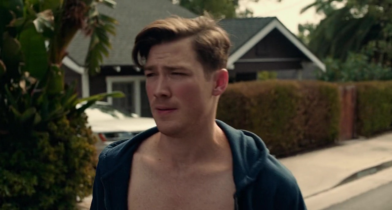 ausCAPS: Jeremy Ford shirtless in Pink Opaque