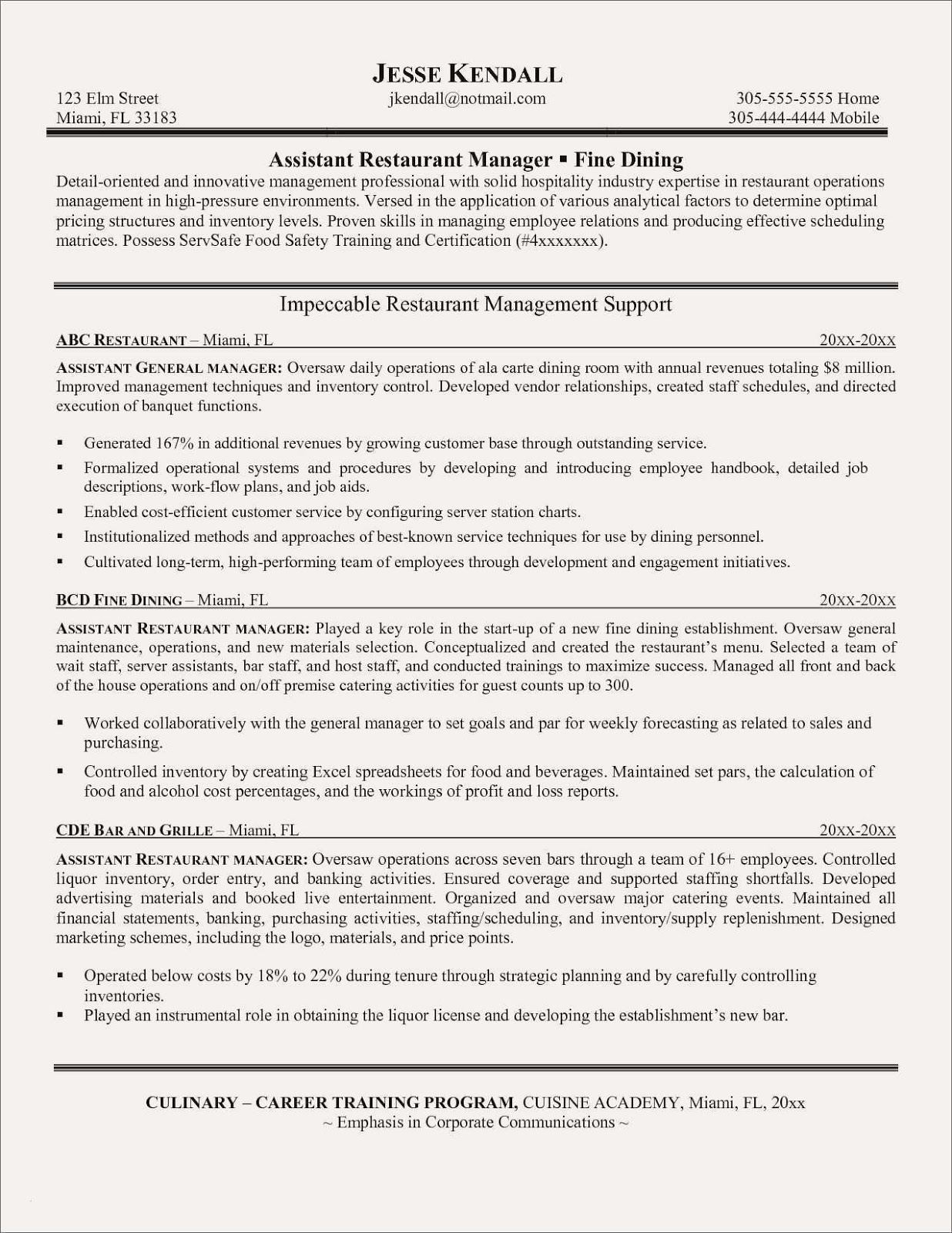 Safety Director Resume Summary 2019 Safety Director Resume Sample 2020
