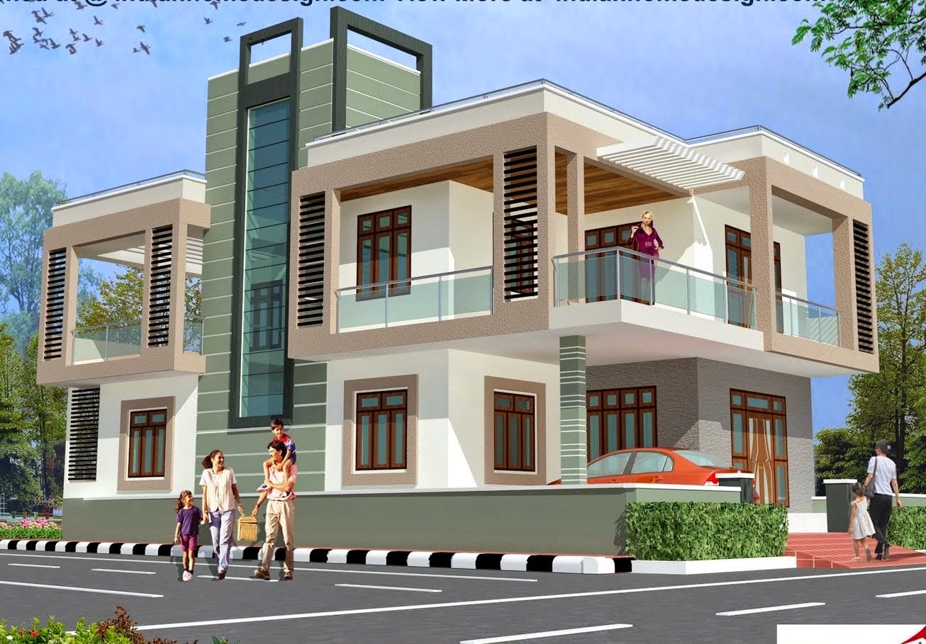 Design Romantic House Modern With Two Floors | Romantic Home Design