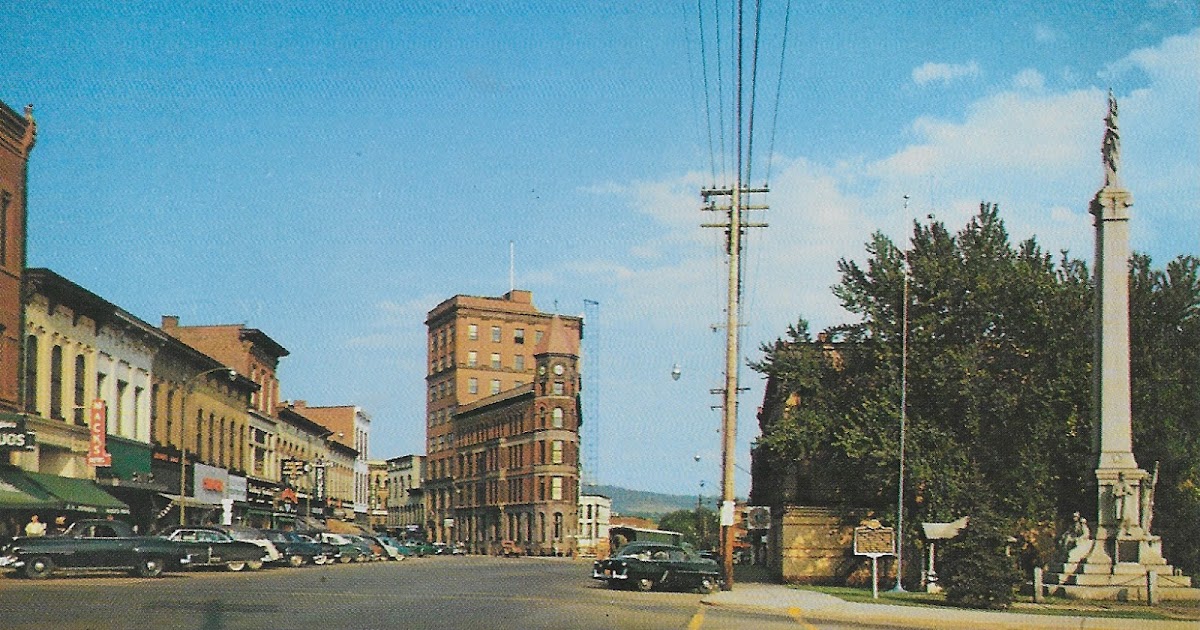 Retiring Guy's Postcard of the Day: Downtown Warren PA