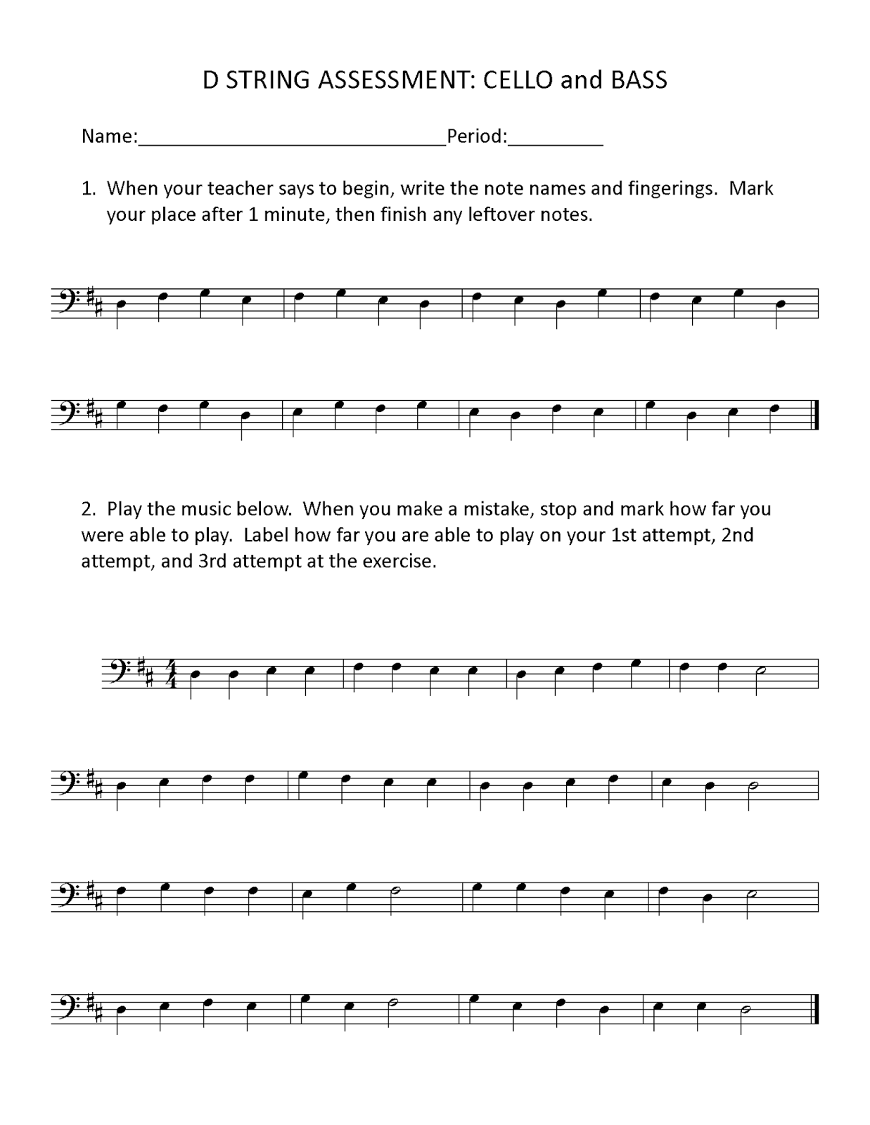 Orchestra Classroom: Building Note-reading speed and fluency