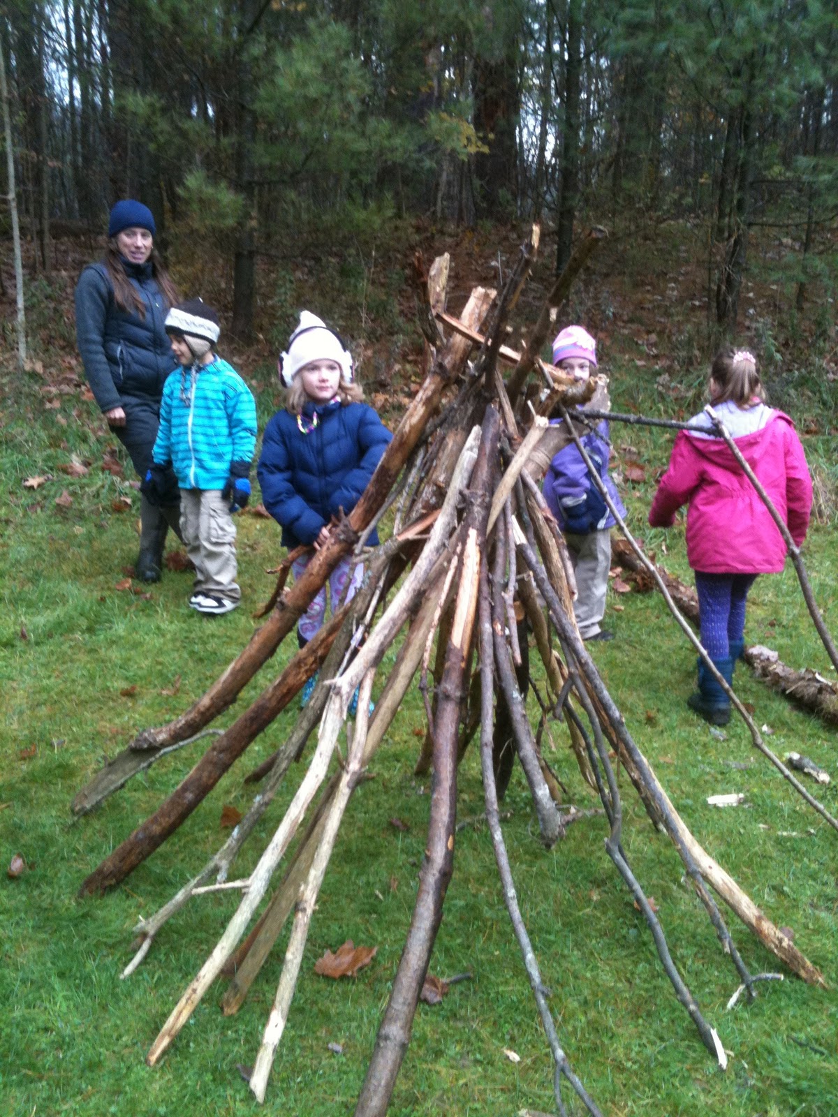 North Branch Nature Center: If a Child Picks Up a Stick in the Forest,....