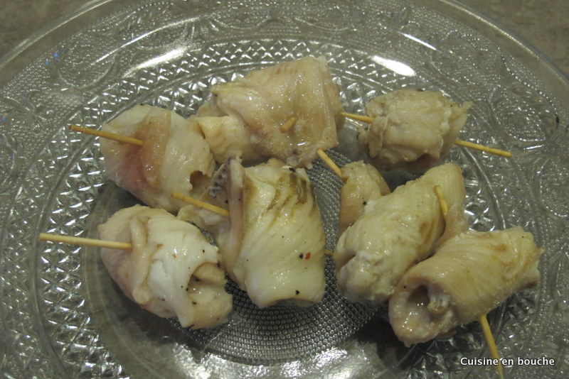 Filets de carrelet à la crème et aux petits légumes