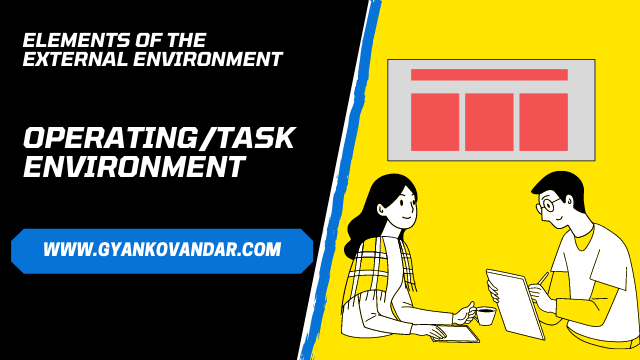 Operating or Task Environment | Business Environment | gyankovandar ...