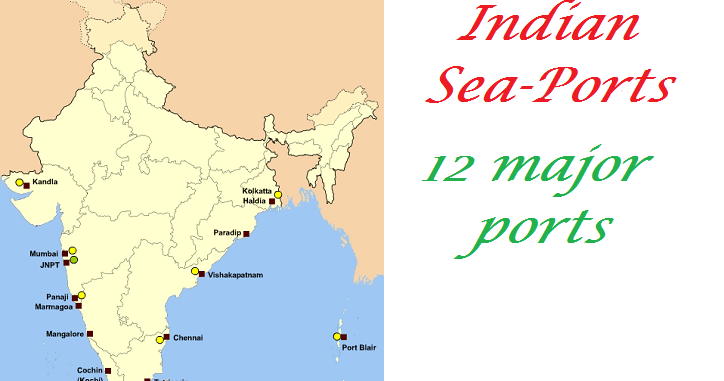 The Learning Hub: Major Ports in India