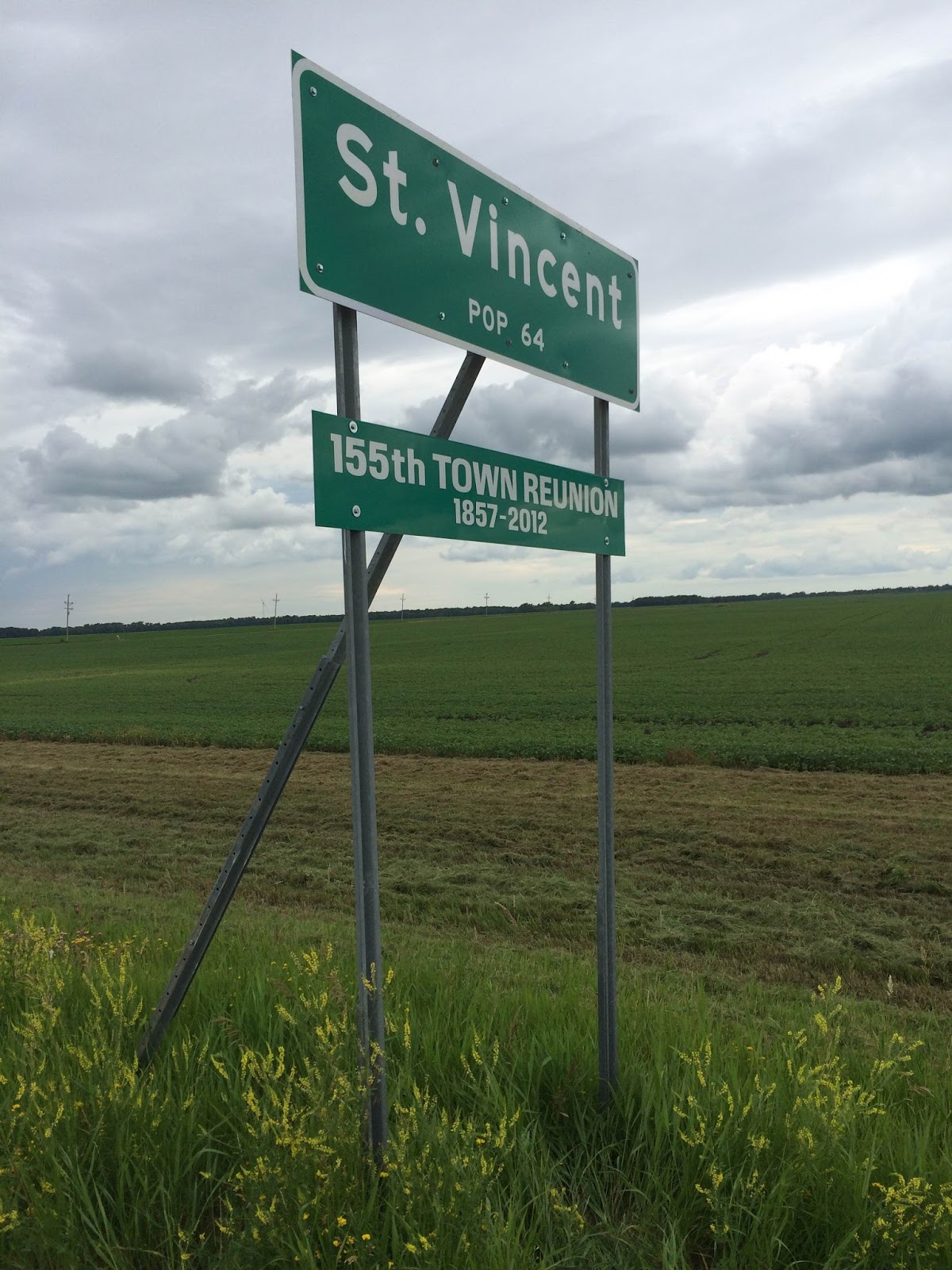 St. Vincent Memories: Community Recognition Signs are UP!