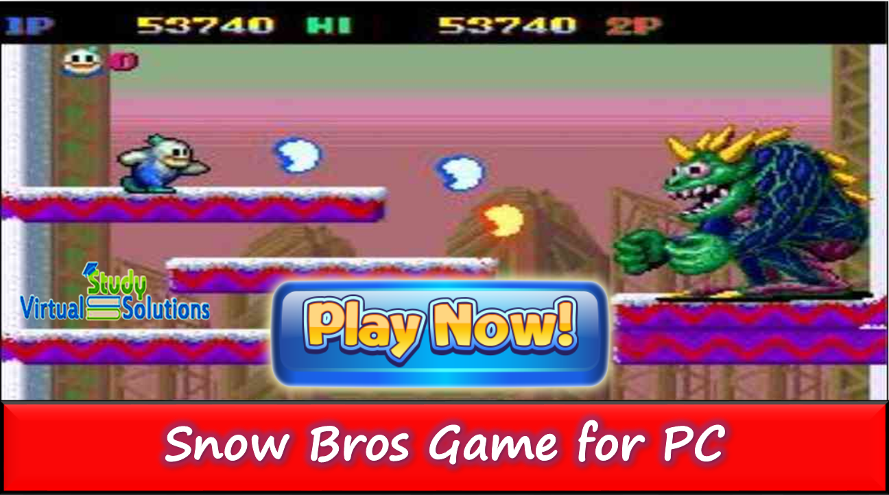 Snow Bros Game for PC | Free Download | Virtual Study Solutions