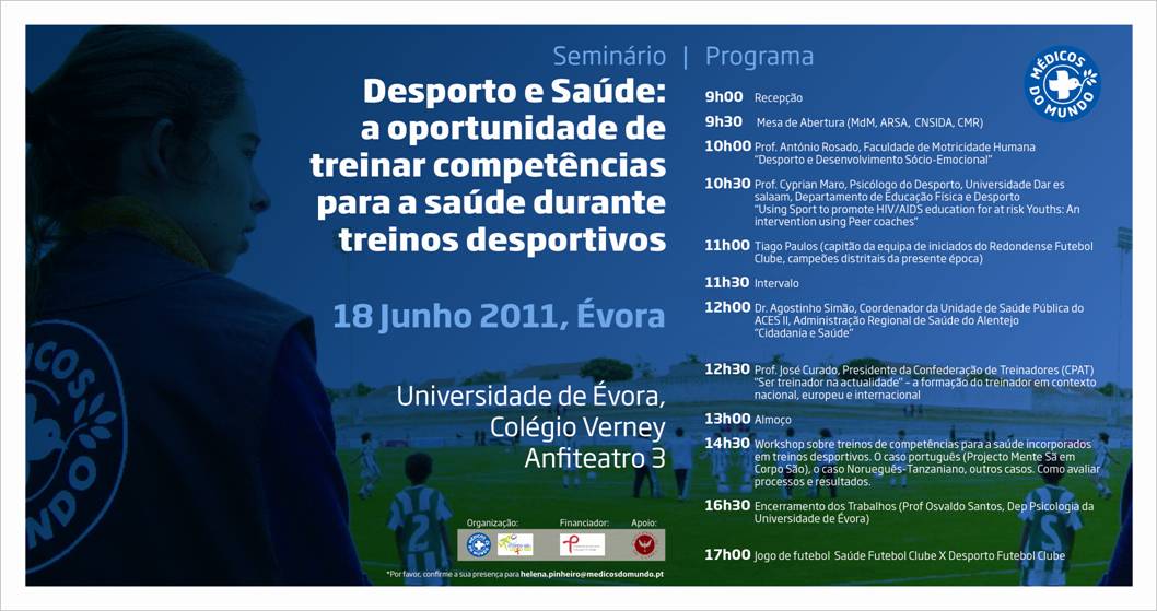 REDAÇÃO Gabinete de Comunicação: Seminário Desporto e Saúde: a ...