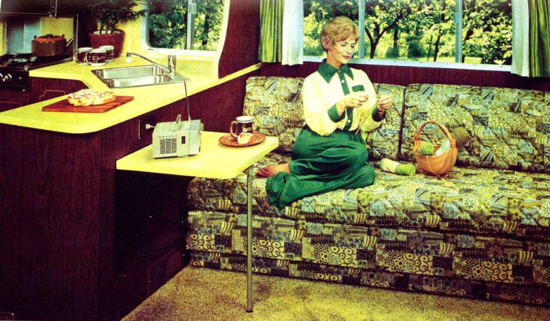 35 Cool Photos Show Interior of 1970s RVs and Motorhomes ~ Vintage Everyday