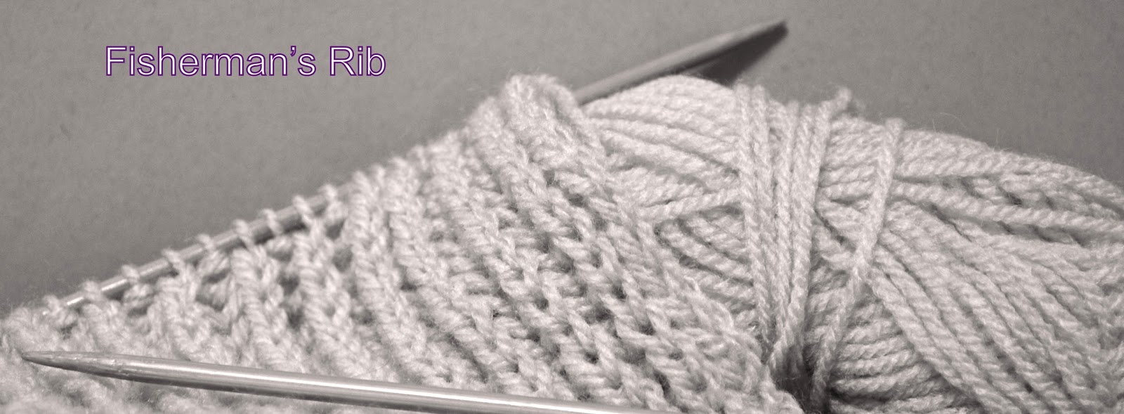 Knitting Novice: The Weekly Swatch: Fisherman's Rib Stitch