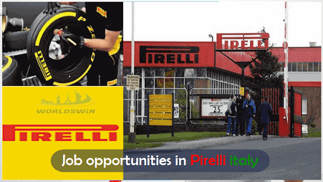 Job opportunities in Pirelli italy