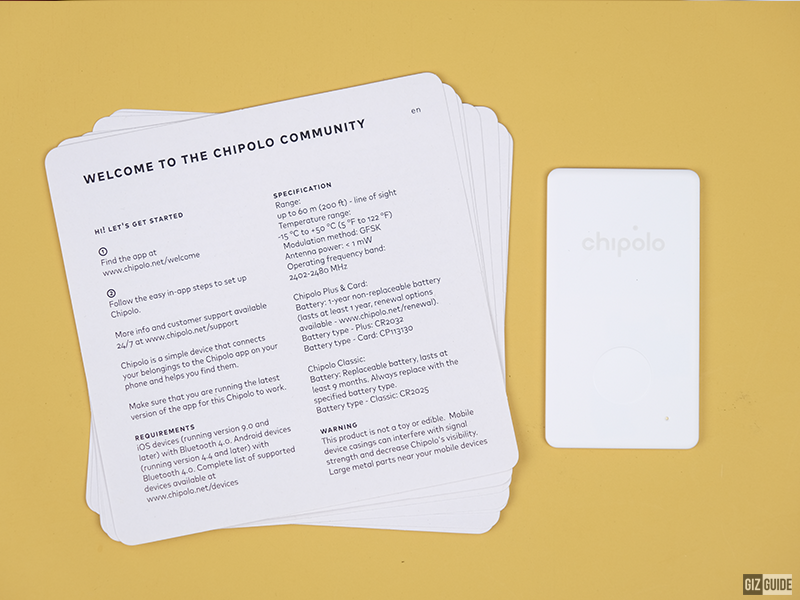 Meet Chipolo CARD - More than just a tracker