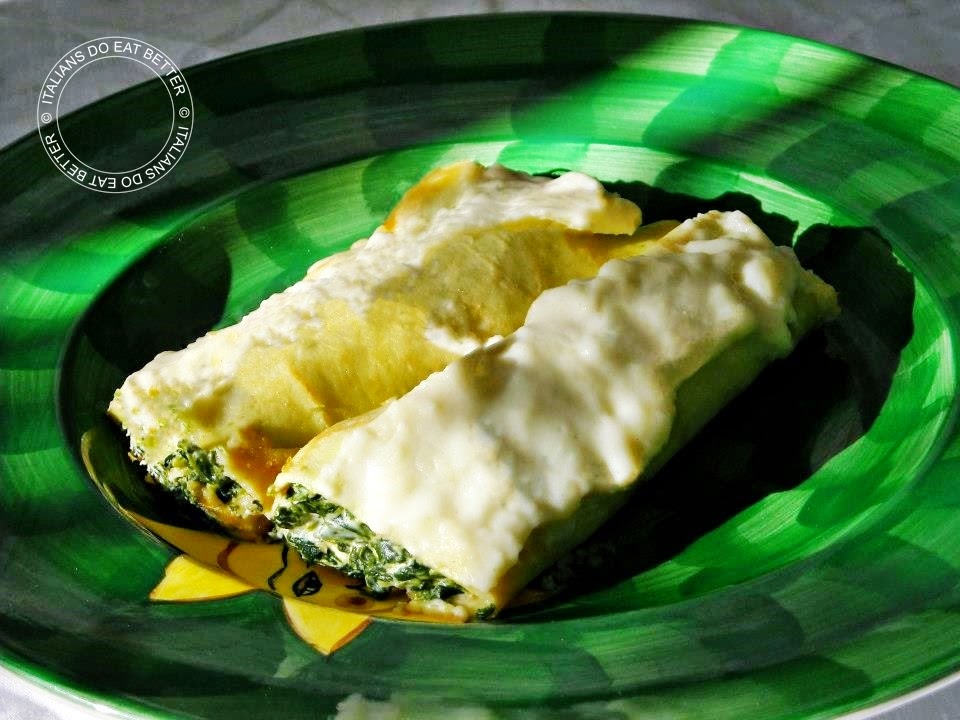 CRÊPES AGLI SPINACI E PHILADELPHIA - ITALIANS DO EAT BETTER