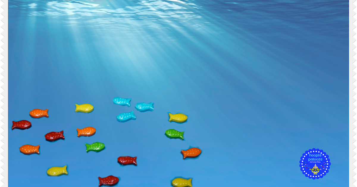 hoopla palooza: fish-filled shark cookies