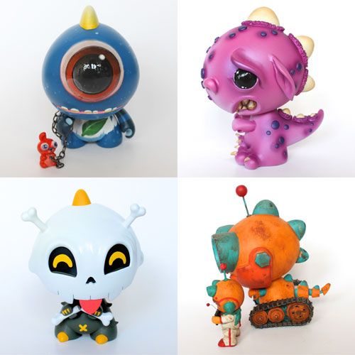 Pieces for "The Custom RAAAR! Show" On Sale Now - Toy Tokyo booth