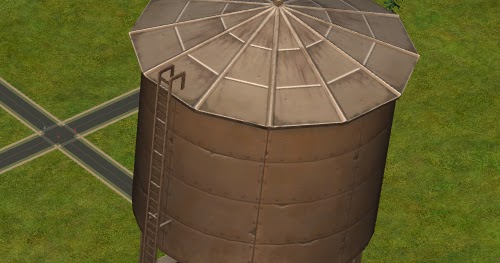 TheNinthWaveSims: The Sims 2 - Eco Living Water Tower TS2 Neighborhood ...