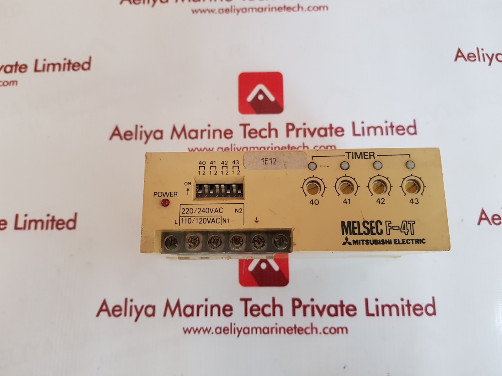MITSUBISHI MELSEC F-4T F-4T-E ANALOG TIMER UNIT - Aeliya Marine