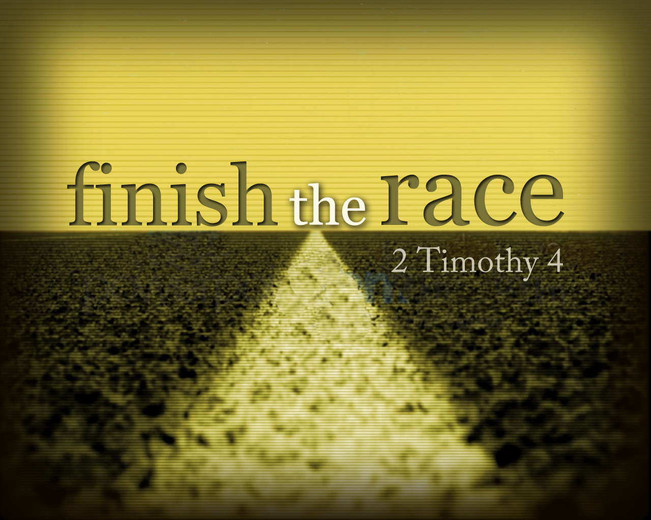 The Florida Keyes Will I Finish My Race 