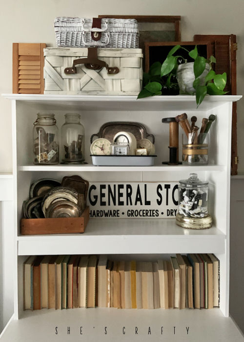 She's Crafty: How to Decorate with Vintage Collections