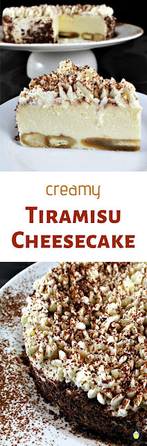 Creamy Tiramisu Cheesecake | Savoury Recipes