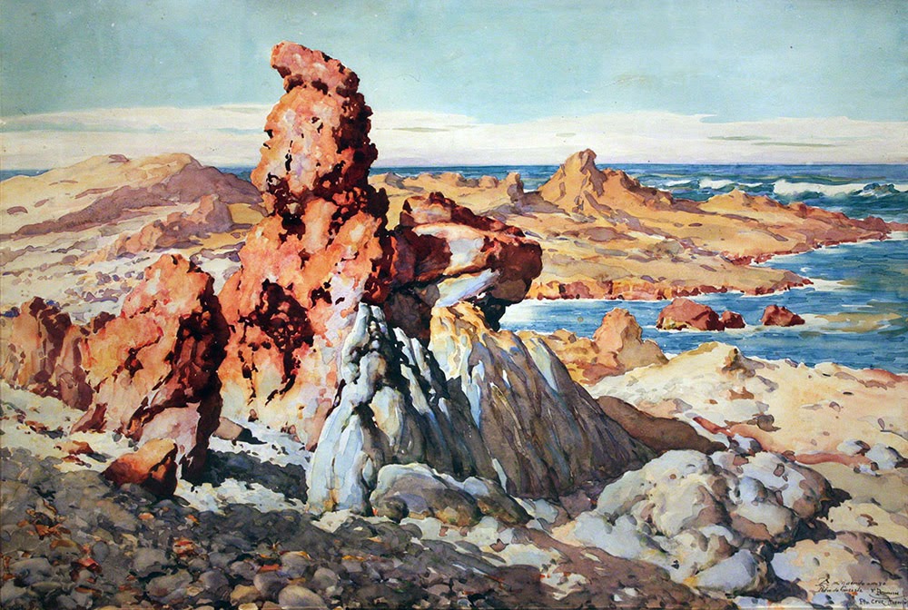 Paisajistas españoles del Siglo XIX y XX: Francisco Bonnin Guerín