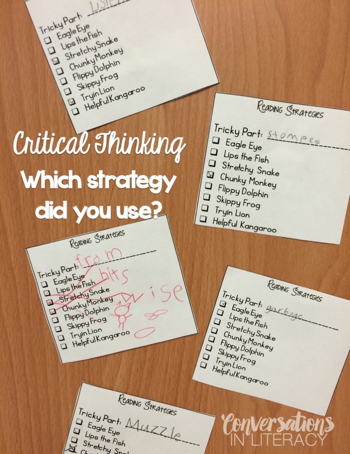 5 Critical Thinking Activities - Conversations in Literacy