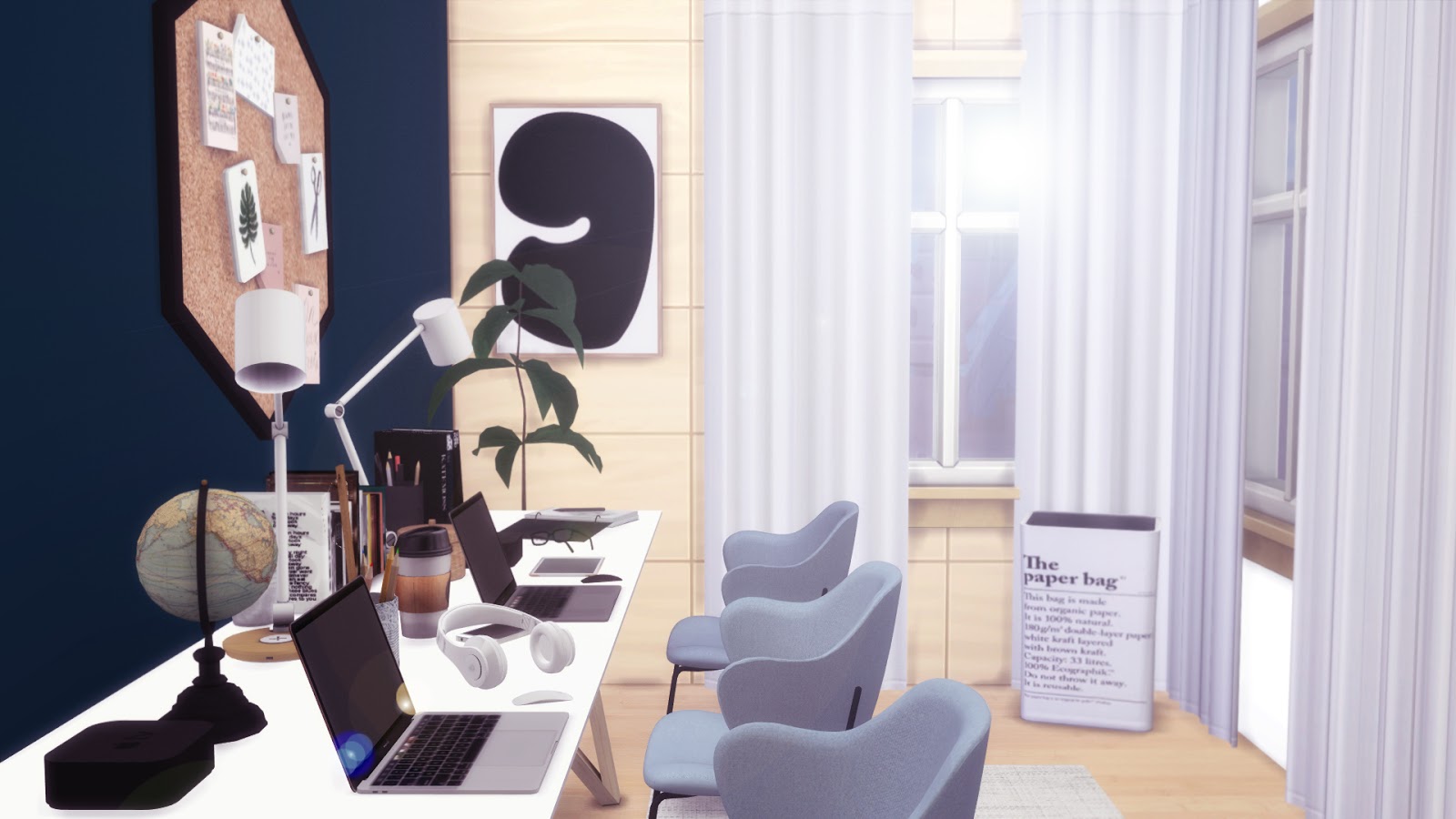 SIMS 4 - HOSTEL UNIVERSITY BRITECHESTER ROOMS MAKEOVER DL + CC ...