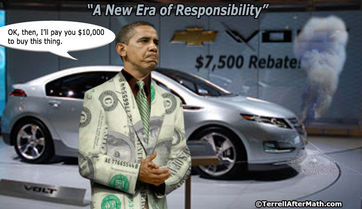 The Tunnel Wall: Chevy Volt Awarded Car of the Year...by Cartoonists ...