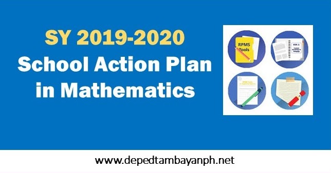 Sample School Action Plan in Mathematics for Teachers and Subject ...