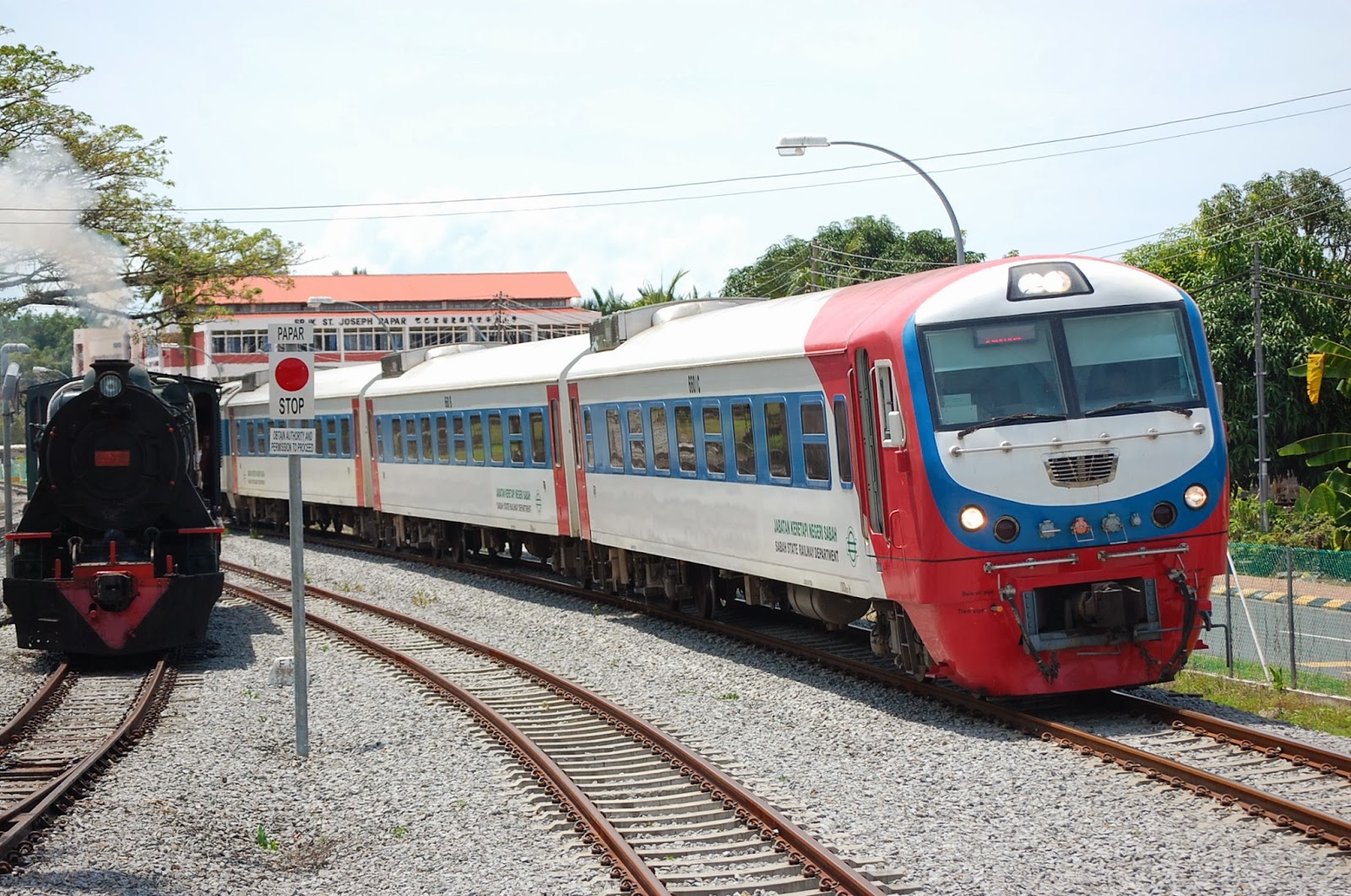 A Rail Plane Traveller: North Borneo Railway