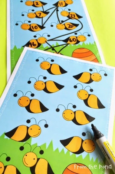 Spring Place Value Games | From the Pond