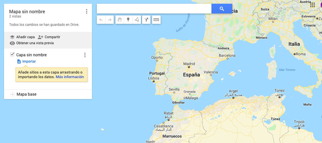 Informática Senior: Tutorial Crear un mapa con My Maps