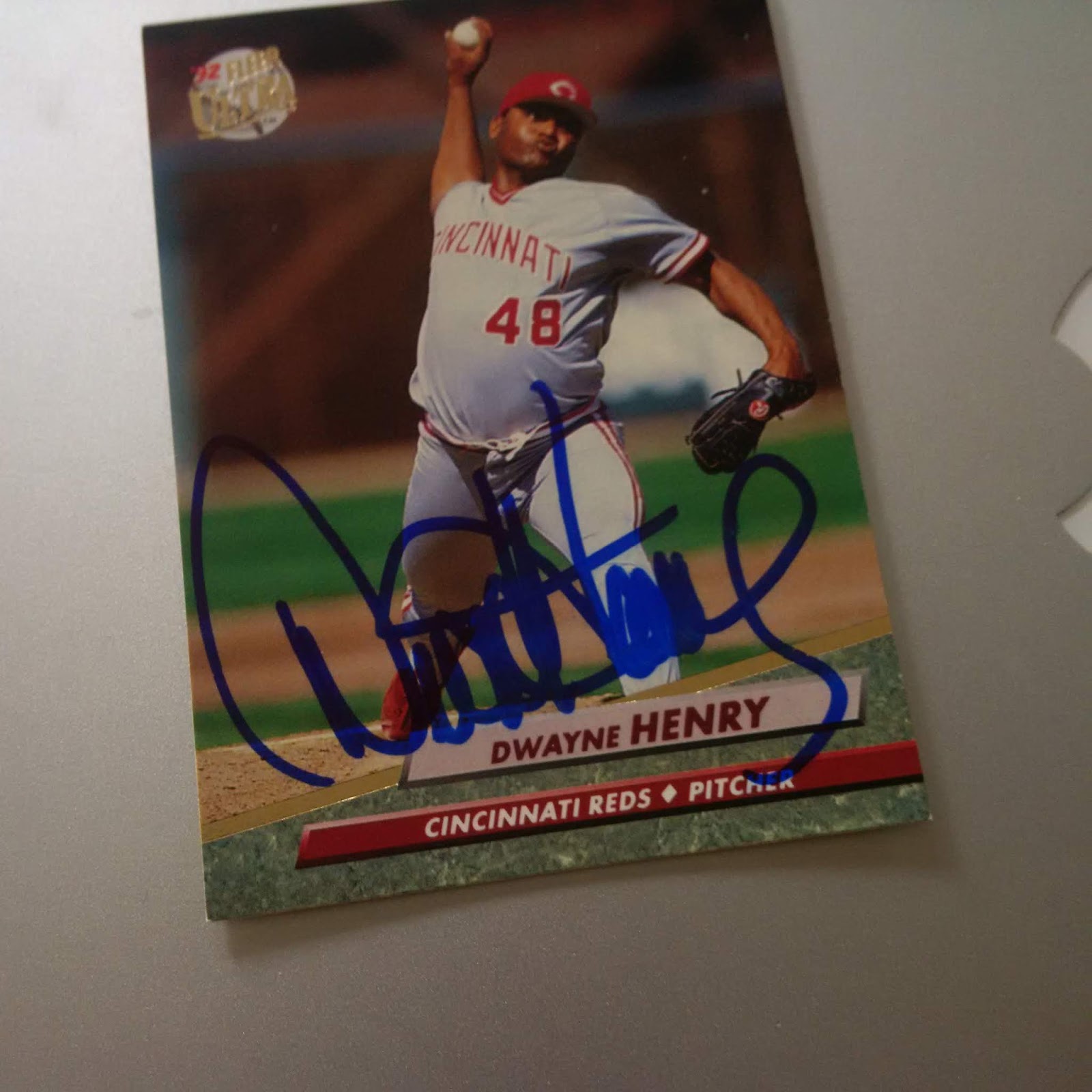 My TTM Baseball Autographs and more: Dwayne Henry Returns TTM Autograph ...