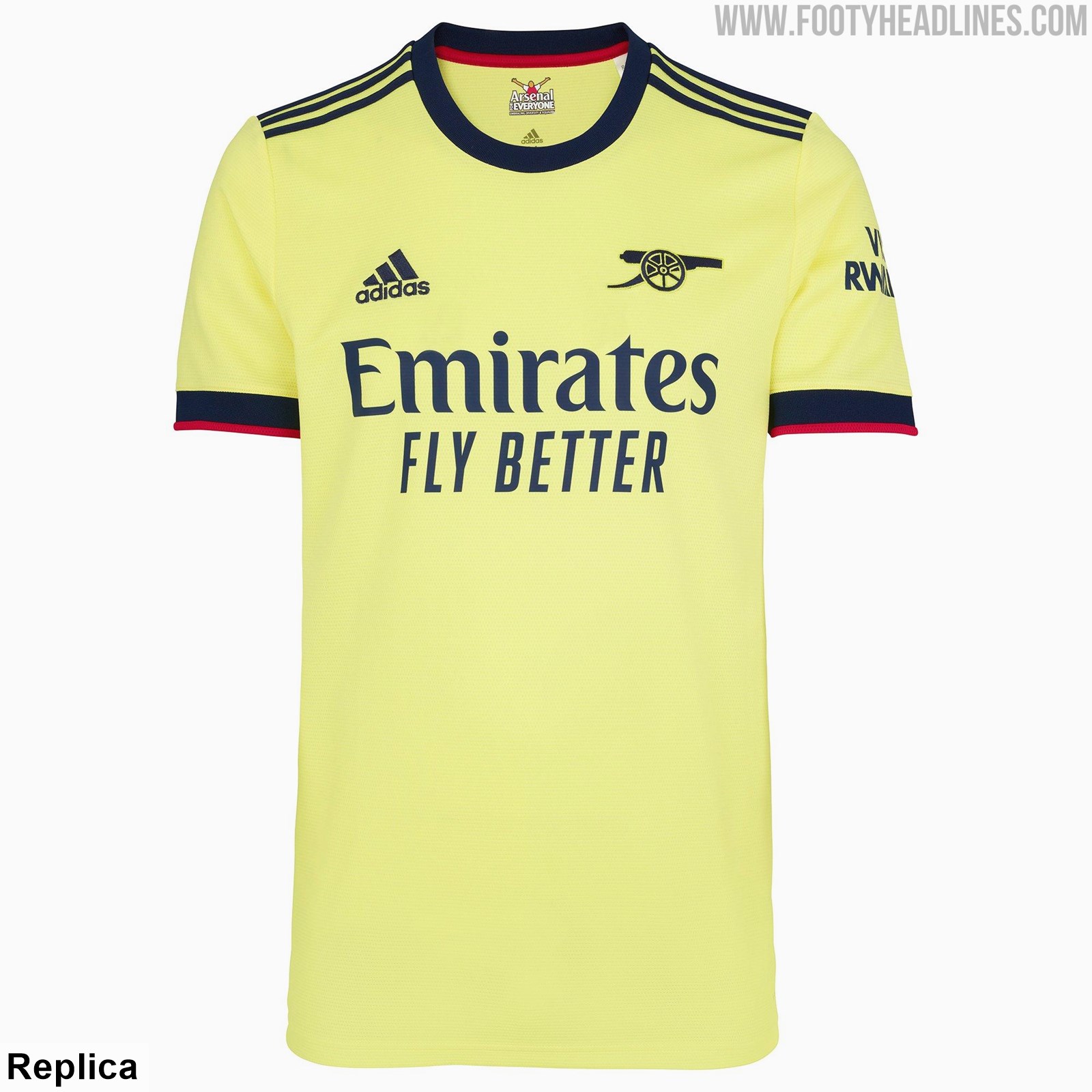 In-Depth | Adidas Arsenal 2021-22 100 GBP Authentic vs 65 GBP Replica ...