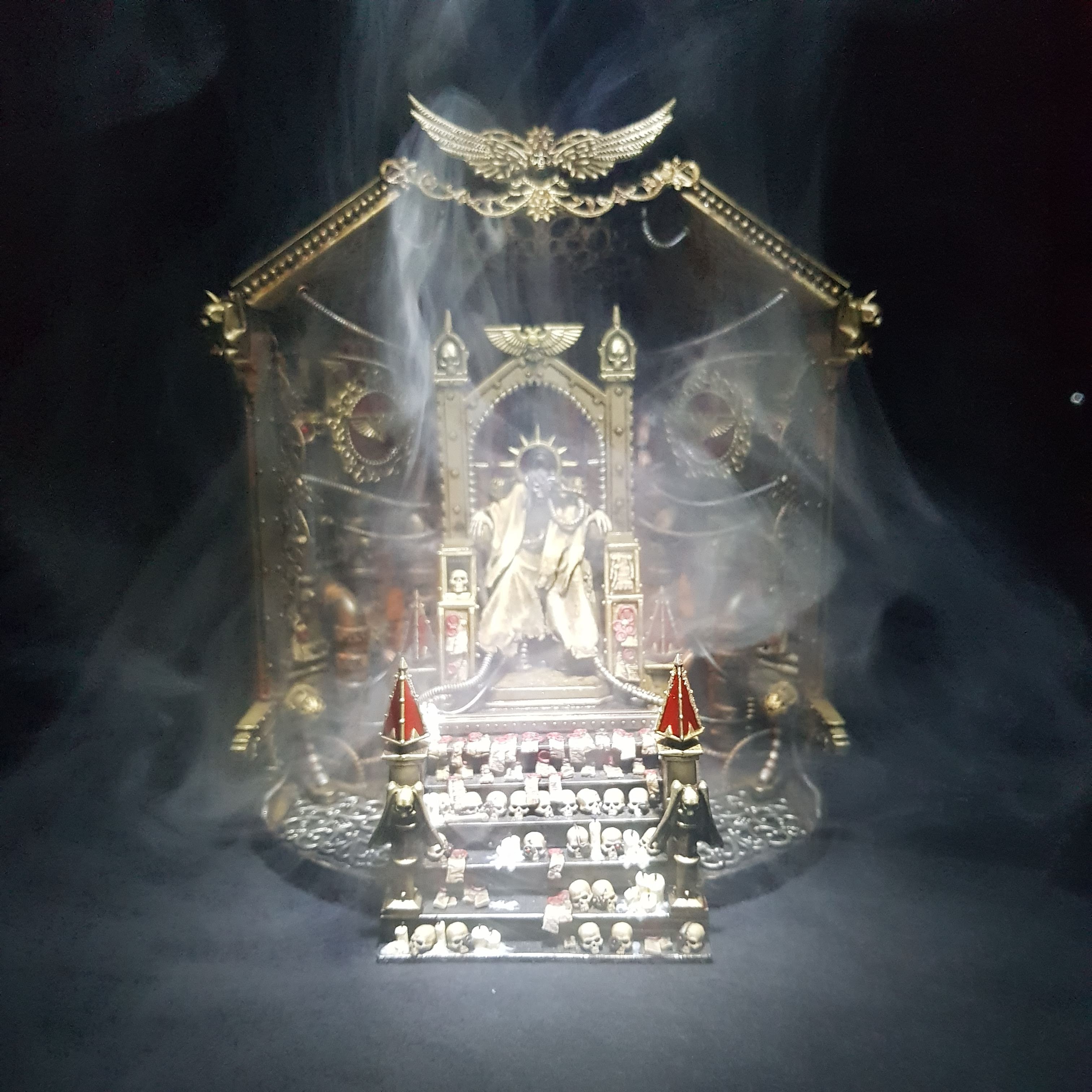 The Emperor on Golden Throne - Gallery Images