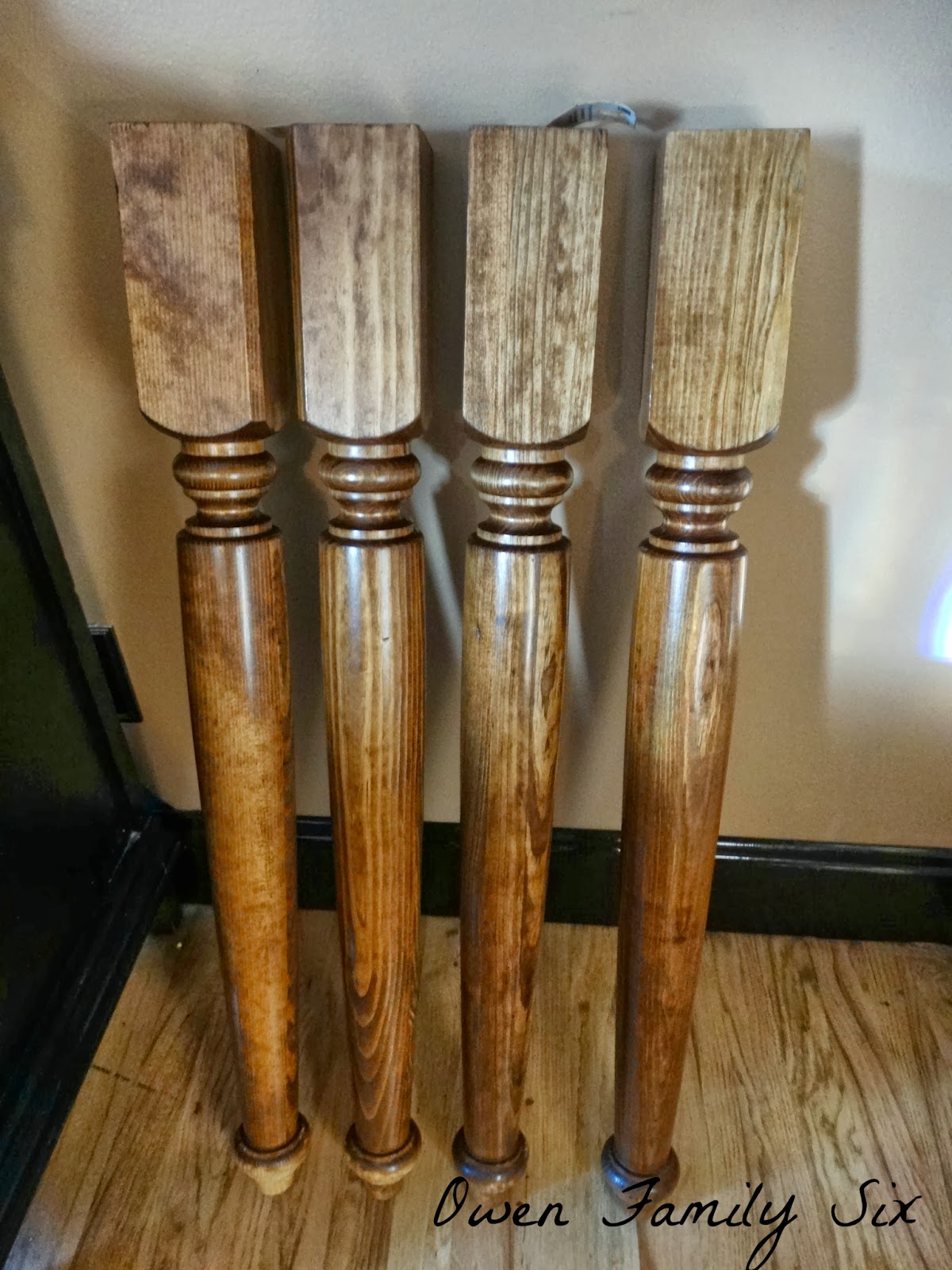 Owen Family Six: DIY Rustic Table