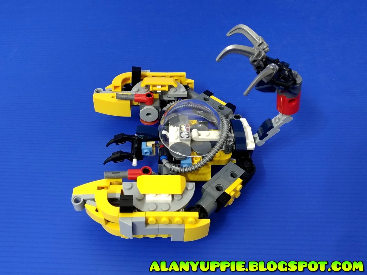 Alanyuppie's LEGO Transformers: LEGO Creator 31090 Underwater Robot ...
