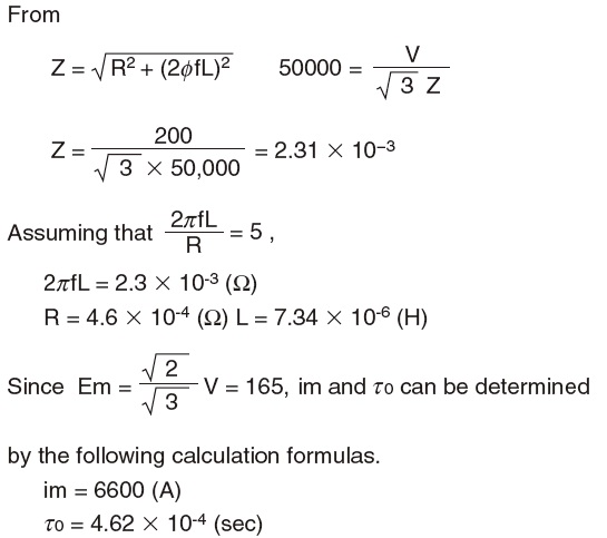 Electrical Designing : Selection of MCCB for capacitor circuit