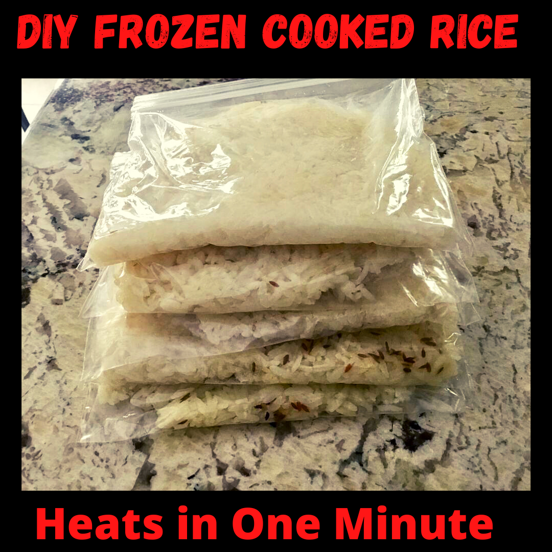Gluten Free A-Z : Why and How I Freeze Packets of Cooked Rice
