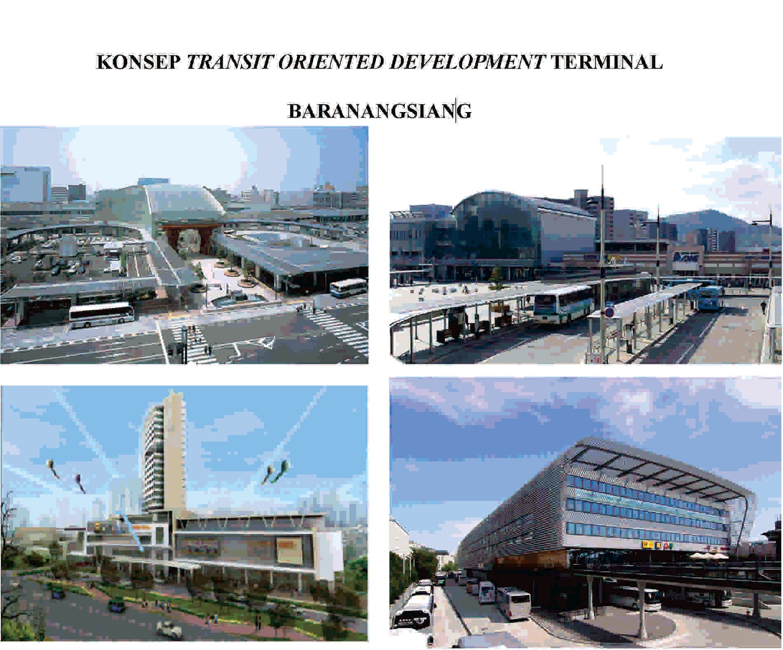 Revitalisasi Kawasan: REVITALISASI TERMINAL BARANANGSIANG BOGOR SEBAGAI ...