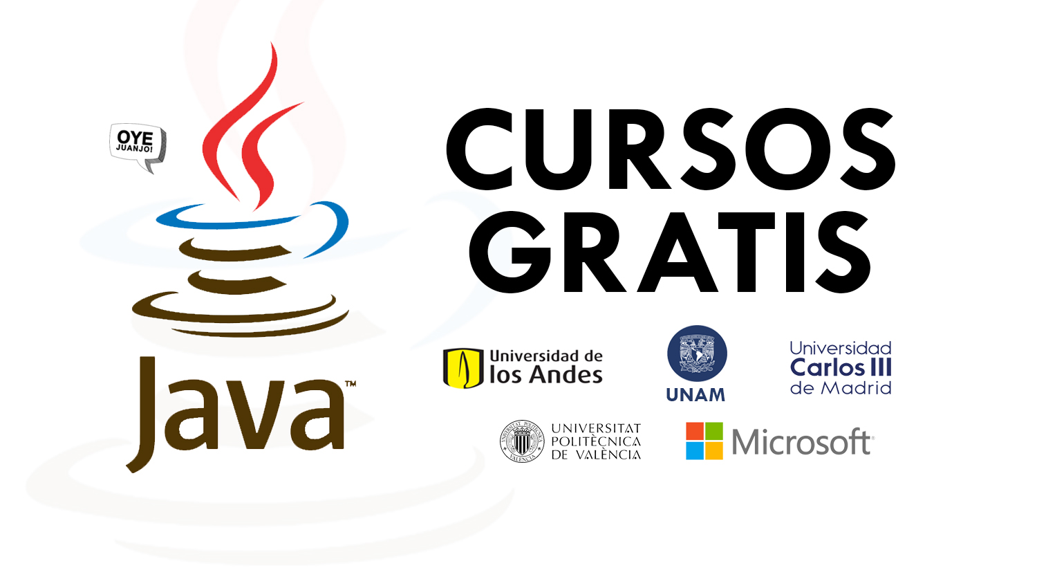 JAVA: cursos online gratis de reconocidas universidades