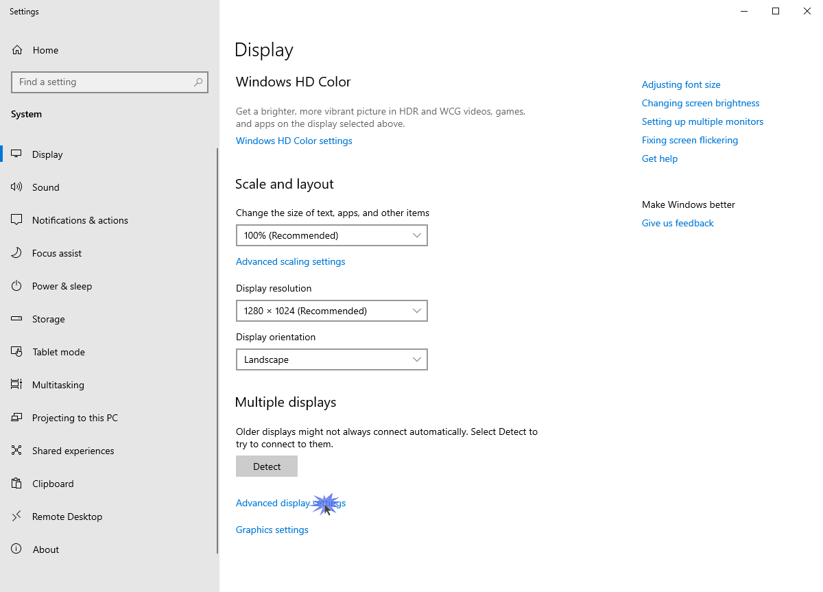 How To View Detailed Display Information In Windows 10