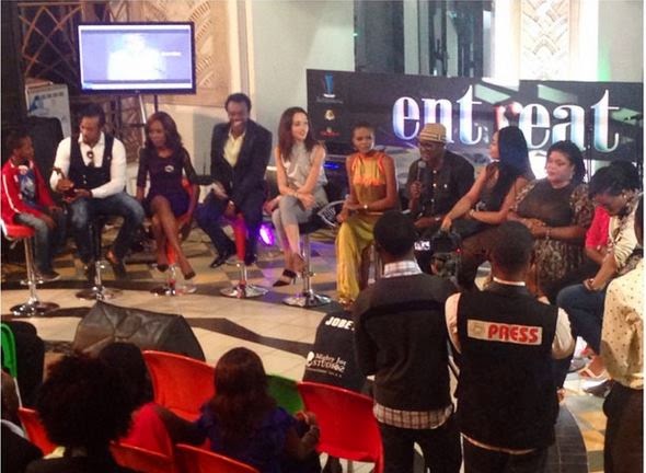 Nollywood by Mindspace: CAST AND SOUND TRACK UNVEIL OF 'ENTREAT' MOVIE